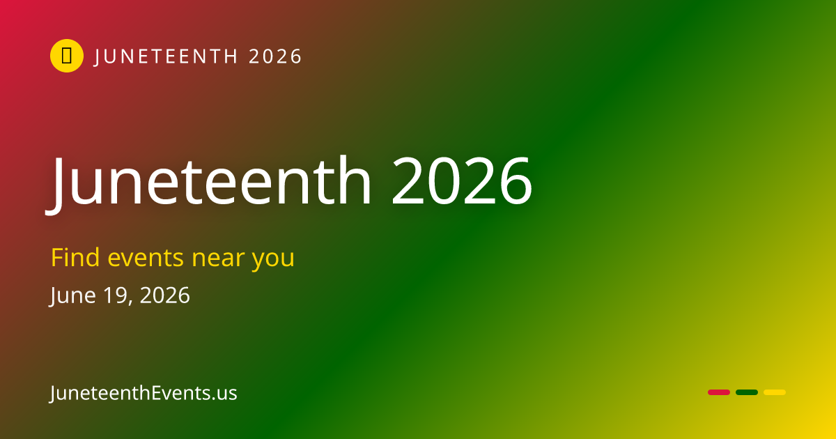 Bridgeport Juneteenth Parade & 33rd Harambee Festival 2026